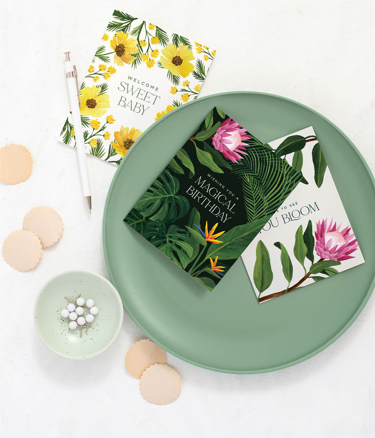 Nature-Inspired Greeting Cards