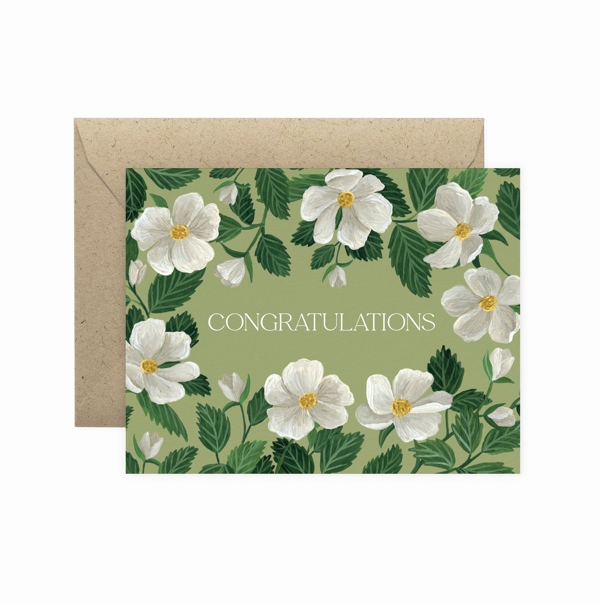 Rosa Congratulations Greeting Card