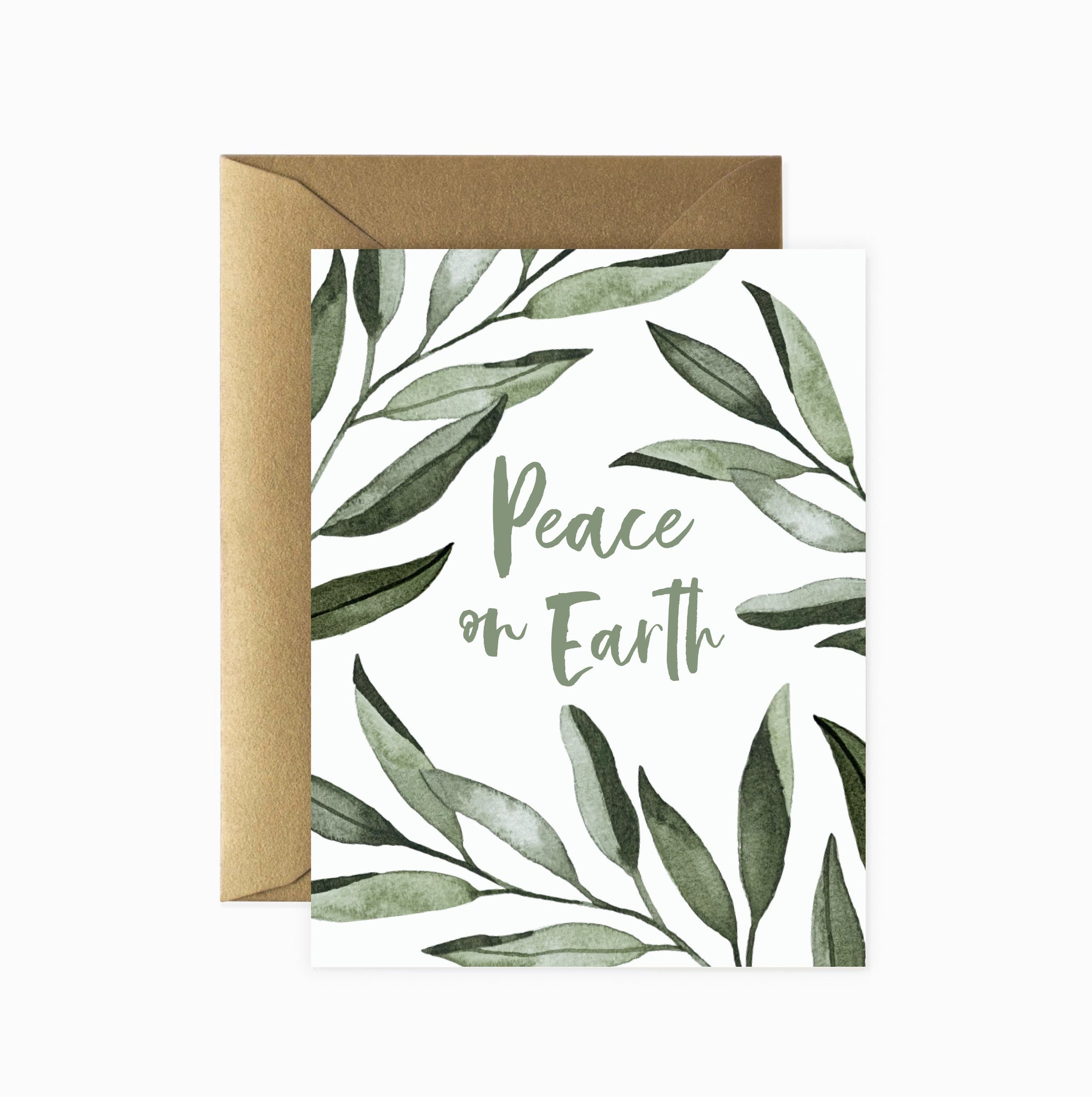 Peace On Earth Greeting Card
