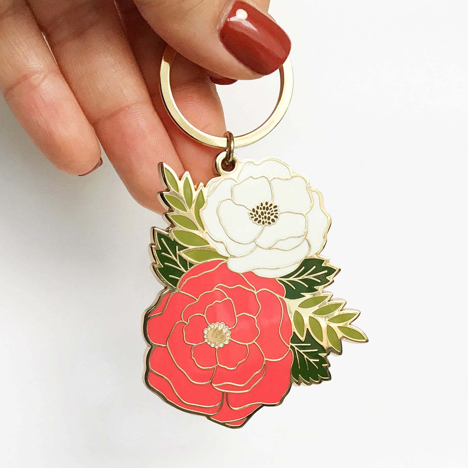 Irene Floral Keychain