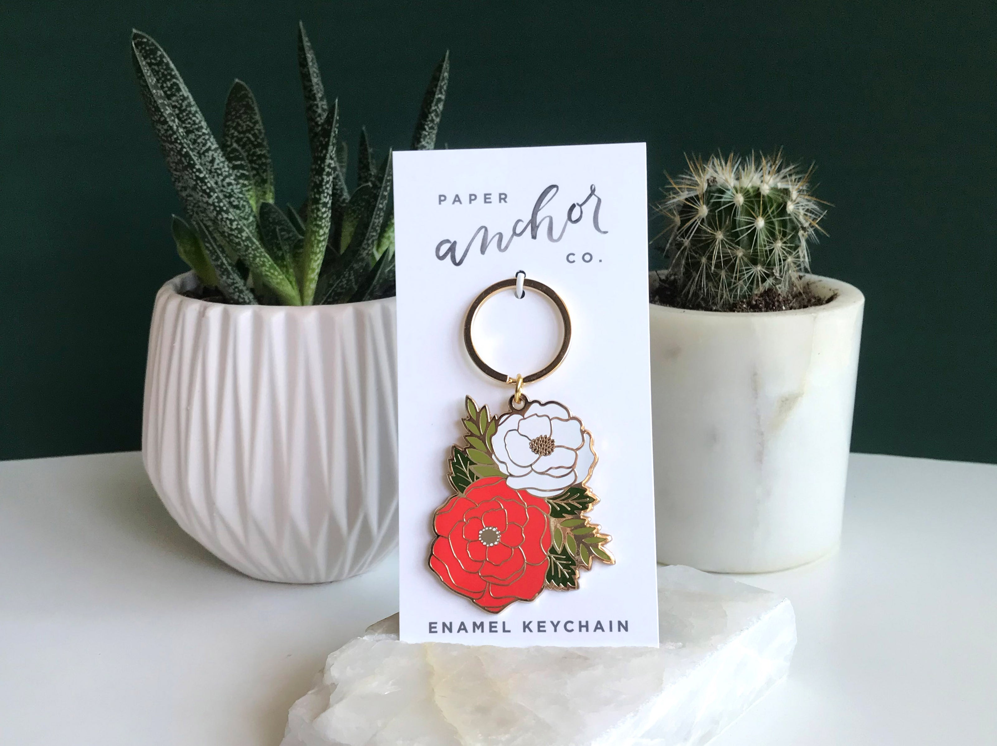 Irene Floral Keychain